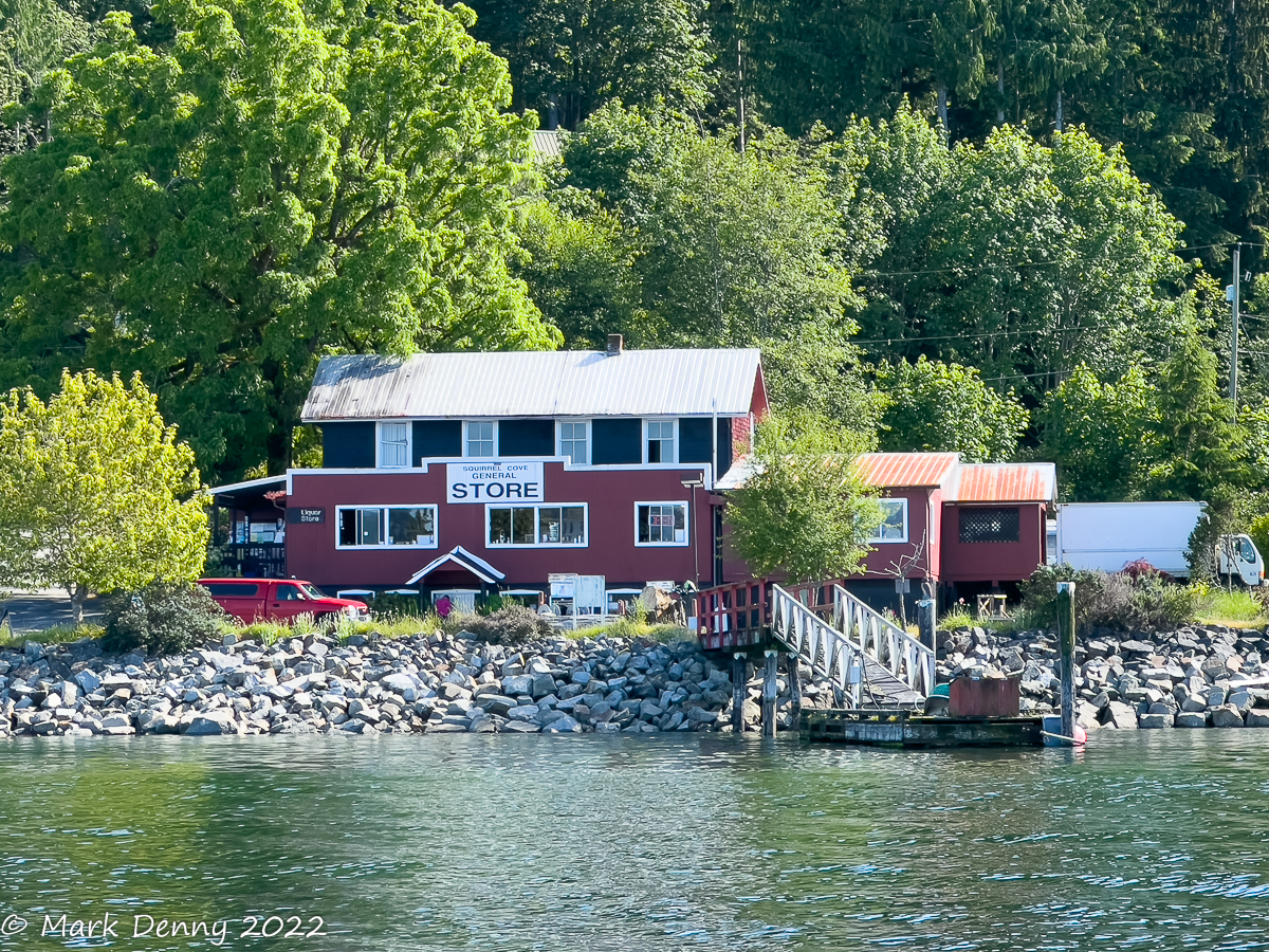 Squirrel Cove – Cortes Island – Sailing First Light