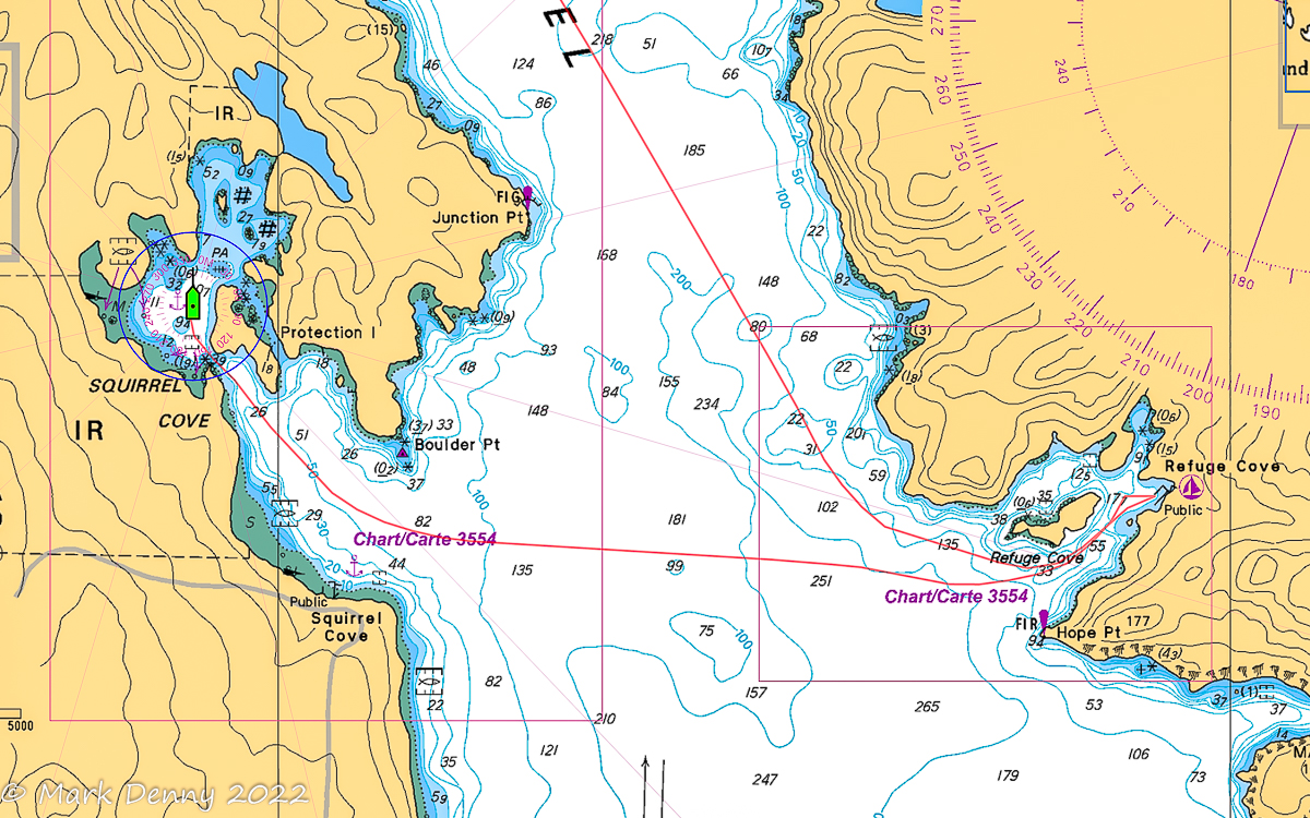 Squirrel Cove – Cortes Island – Sailing First Light